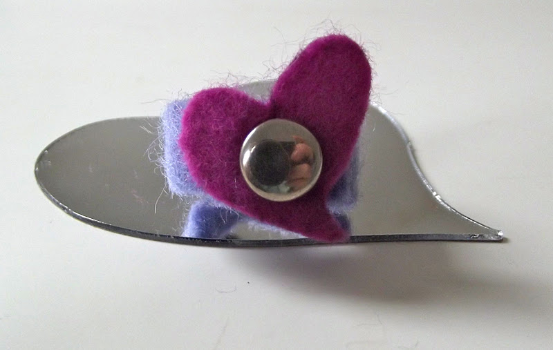Magpie Mimi: Felt rings
