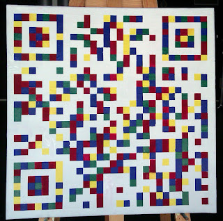 Undervisningsforløb i Billedkunst: QR-Code Painting