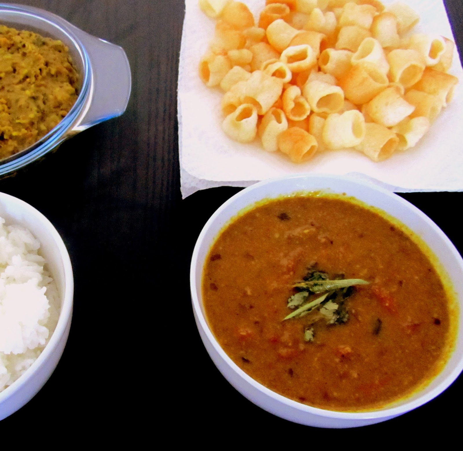 Indulge...: Unakka Chemmeen Curry | Dried Shrimp Curry | Dried Prawn Curry