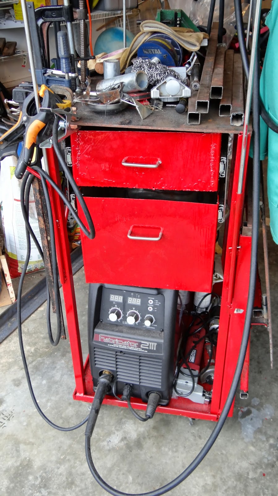 Grace, Talent, Higher Works and Humility: Home built welded sheet metal ...