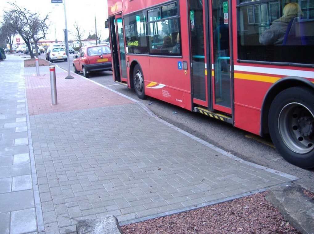 The Ranty Highwayman: Kerb Your Enthusiasm: Bus Stop Accessibility