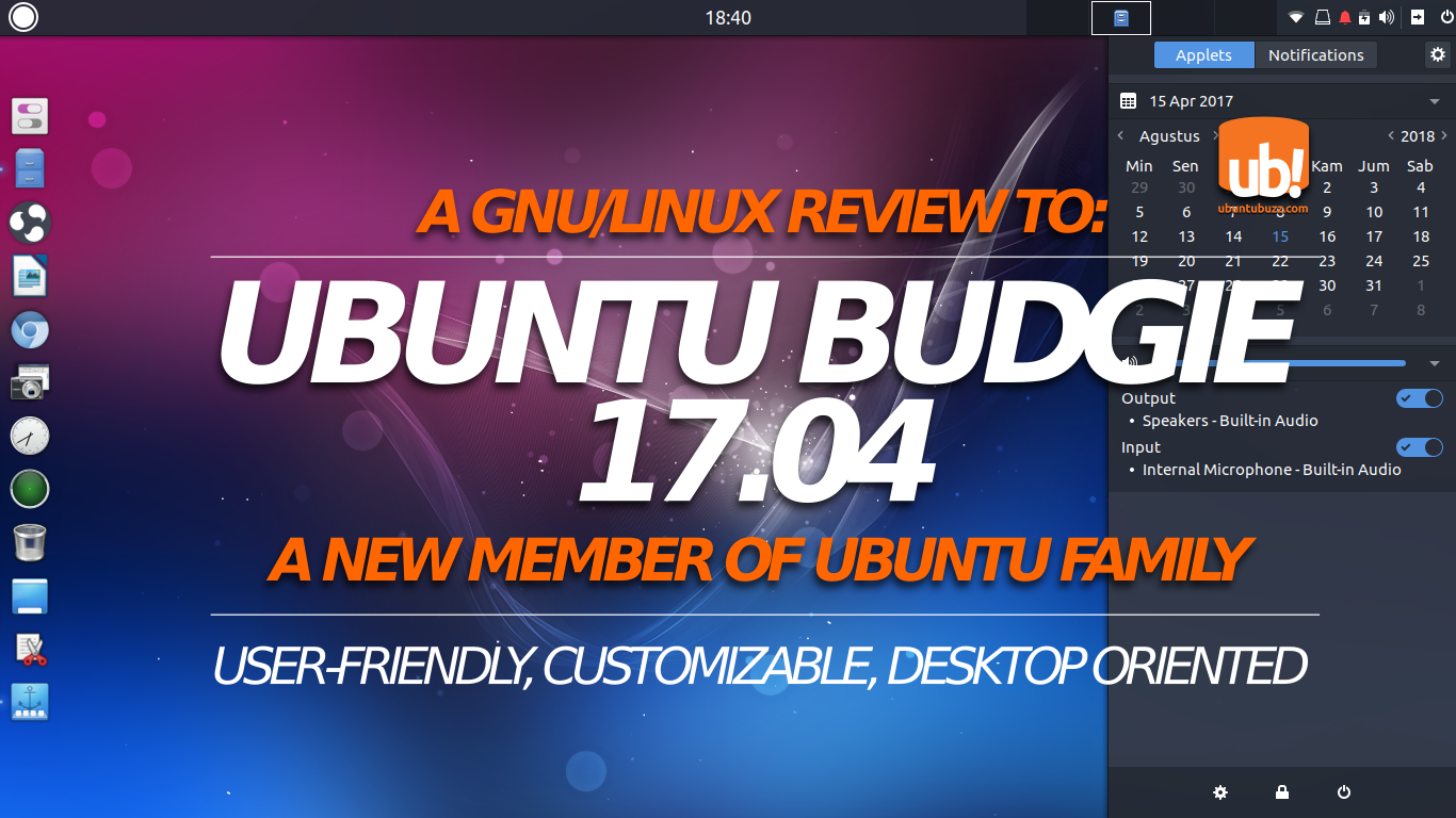 Welcome Ubuntu Budgie 17.04: A Short Review