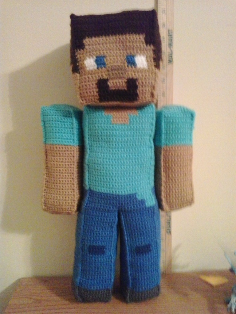 Crochet Fanatic: STEVE MINECRAFT