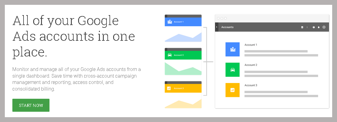 Cara Membuat Akun Google Adwords Manager Versi Baru - Sanjayaops