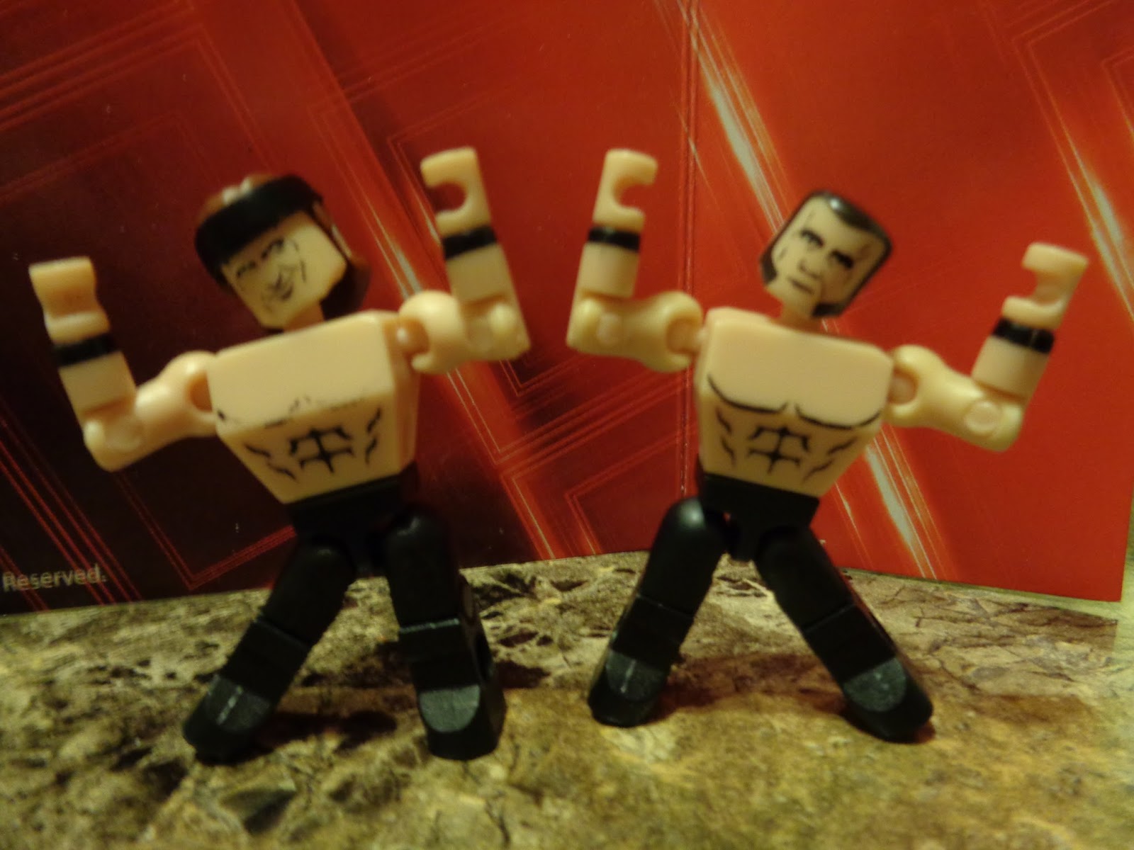 J And J Toys: Custom ROH & WWE Stackdown Figures!!!