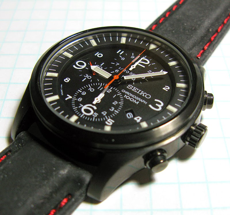 [the watch geek]: Seiko Military Chronograph SNDA65