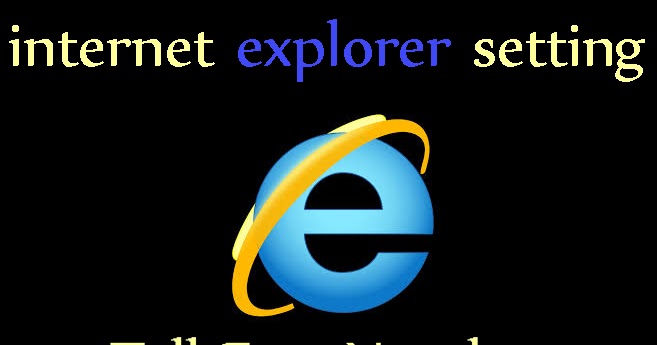 Reset or change internet explorer settings