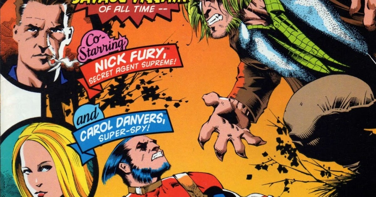 CRIVENS! COMICS & STUFF!: MARVEL FLASHBACK COVER GALLERY - PART ONE...