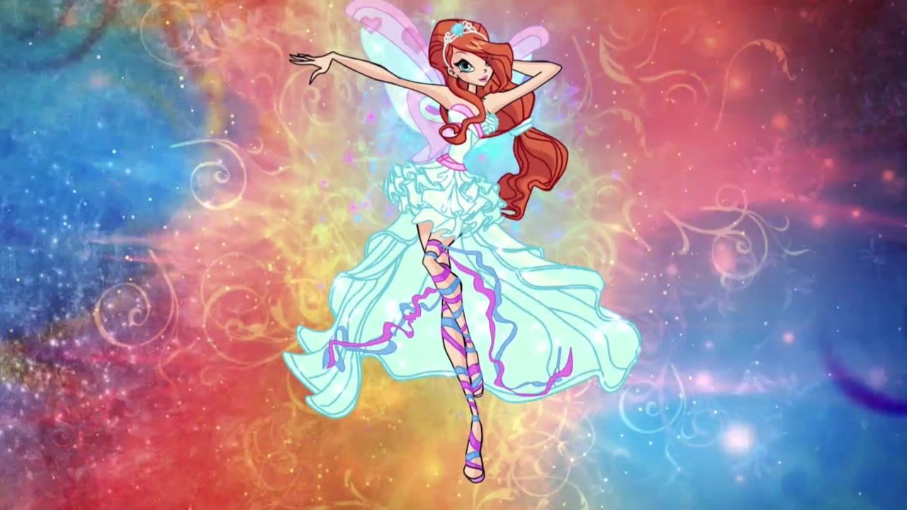 Imágenes de la transformación Bloom Harmonix en HD - Winx Club All