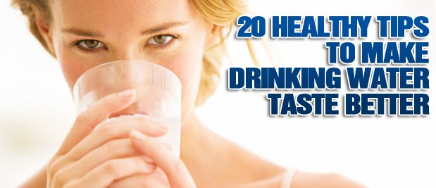 One Healthy Nut: Ways to make water taste better