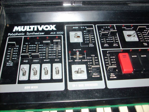 MATRIXSYNTH: MULTIVOX / ROLAND MX 3000 analog Synthesizer