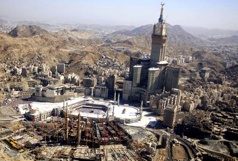 MECCA, THE CAPITAL OF MAKKAH PROVINCE IN SAUDI ARABIA