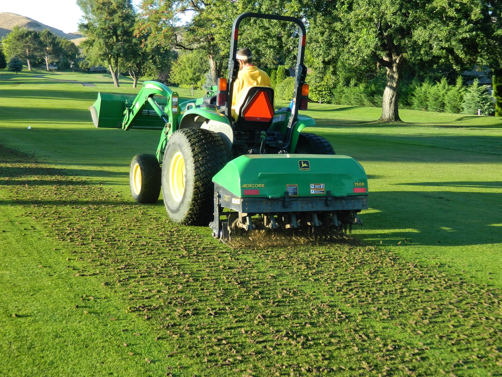 LGCC Golf Maintenance: Fall Aerification