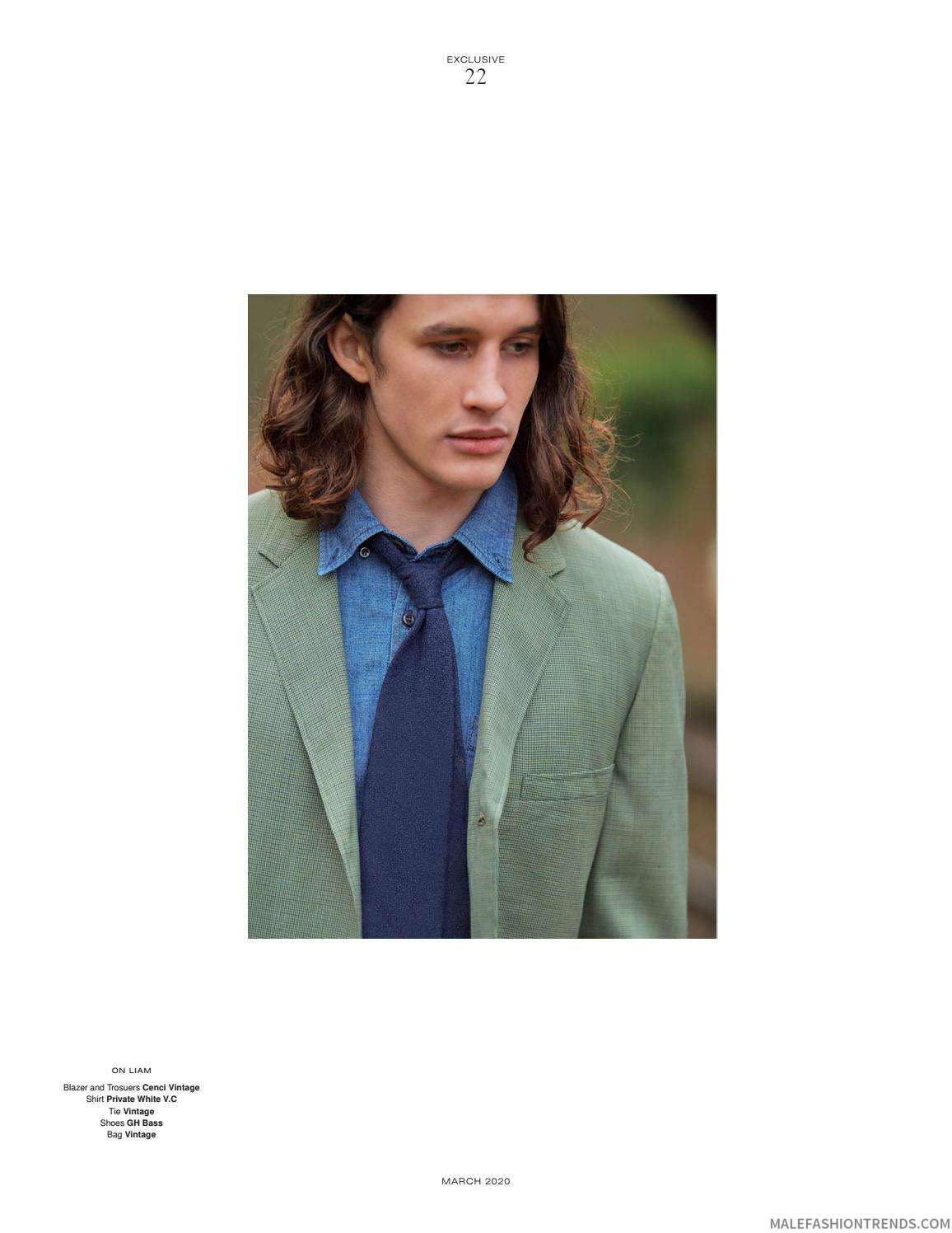 Liam Gardner para Man of Metropolis en fotos de Johny Storey