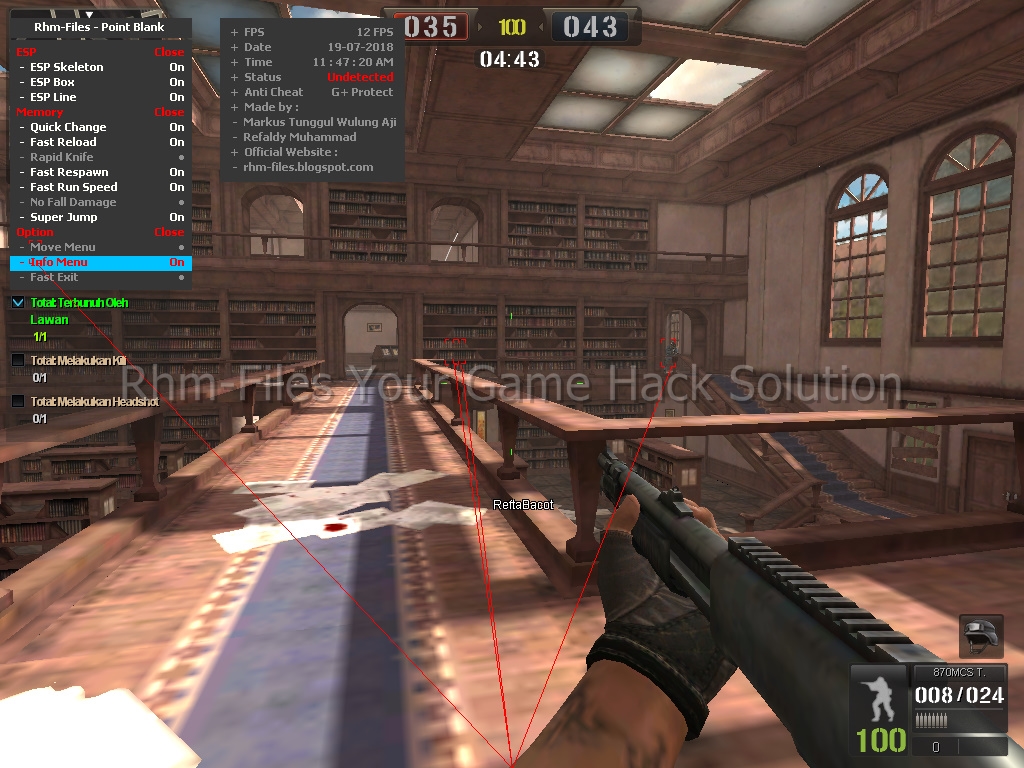 Cheat Point Blank Evolution Indonesia Hack Update 25 Agustus 2018 ...