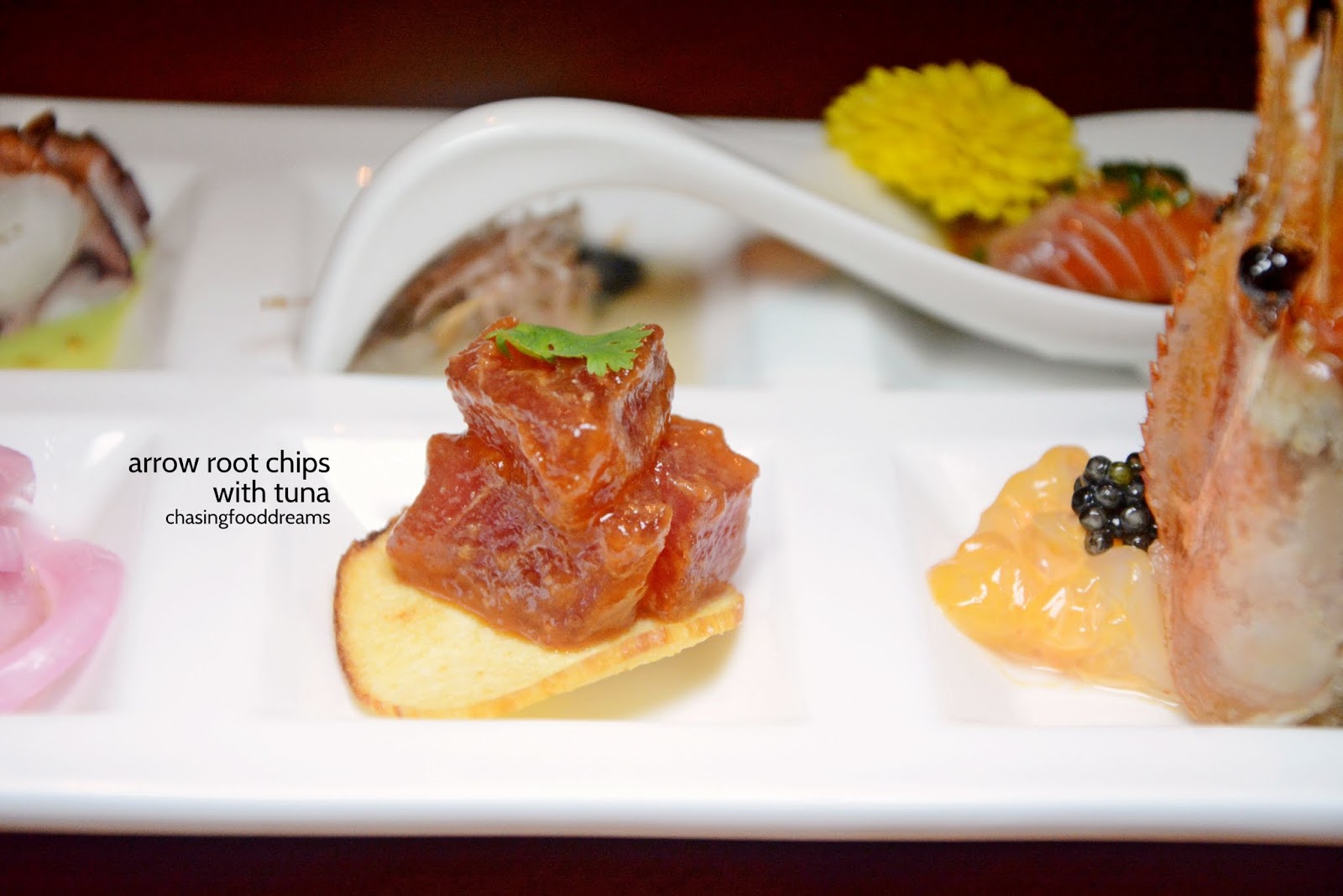 CHASING FOOD DREAMS: CNY Omakase Menu 2017 @ Nobu Kuala Lumpur