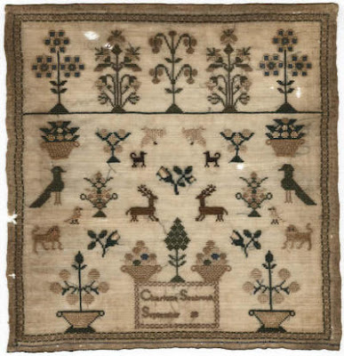 N e e d l e p r i n t: Verulamium Museum Samplers On-Line