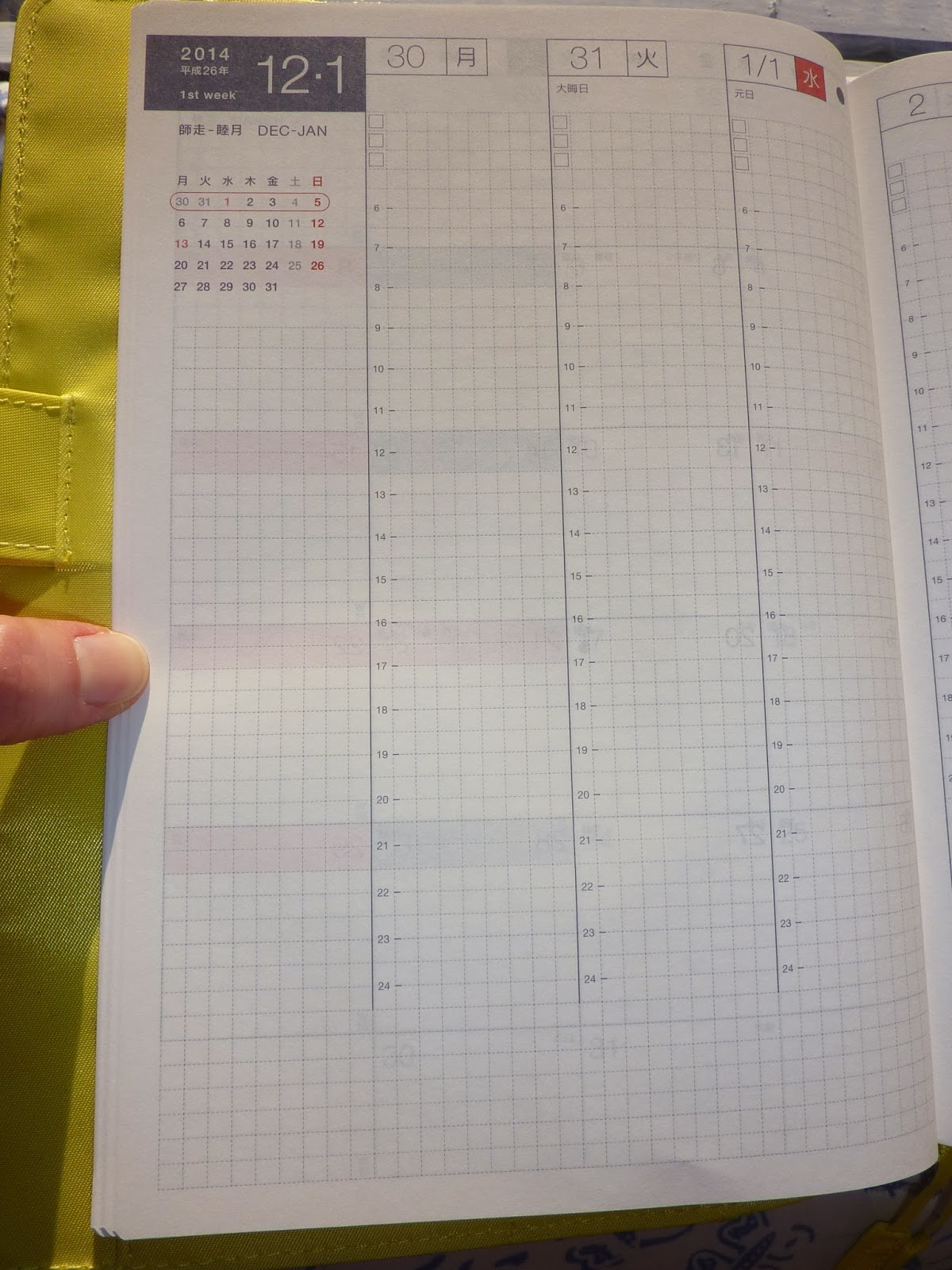 Plannerisms: Hobonichi A5 Cousin: Monthly, Weekly AND Daily planner!!!!