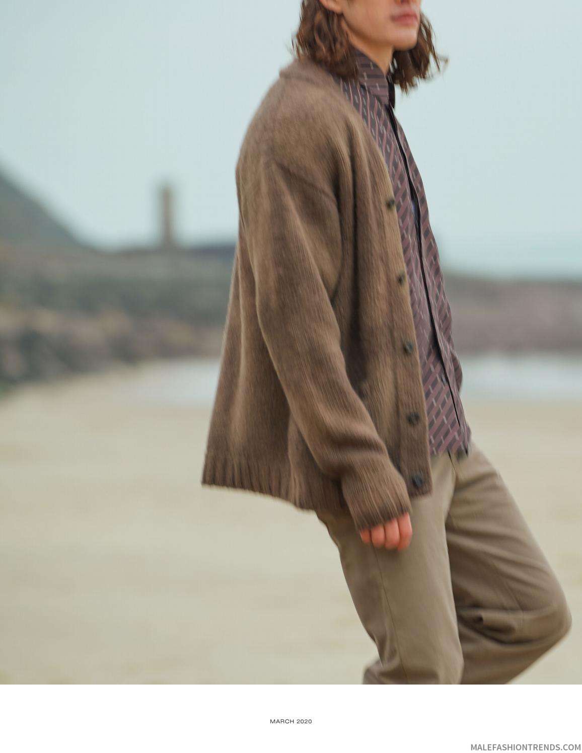 Liam Gardner para Man of Metropolis en fotos de Johny Storey