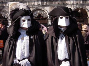 Il tempo ritrovato: La mia maschera: la Bauta