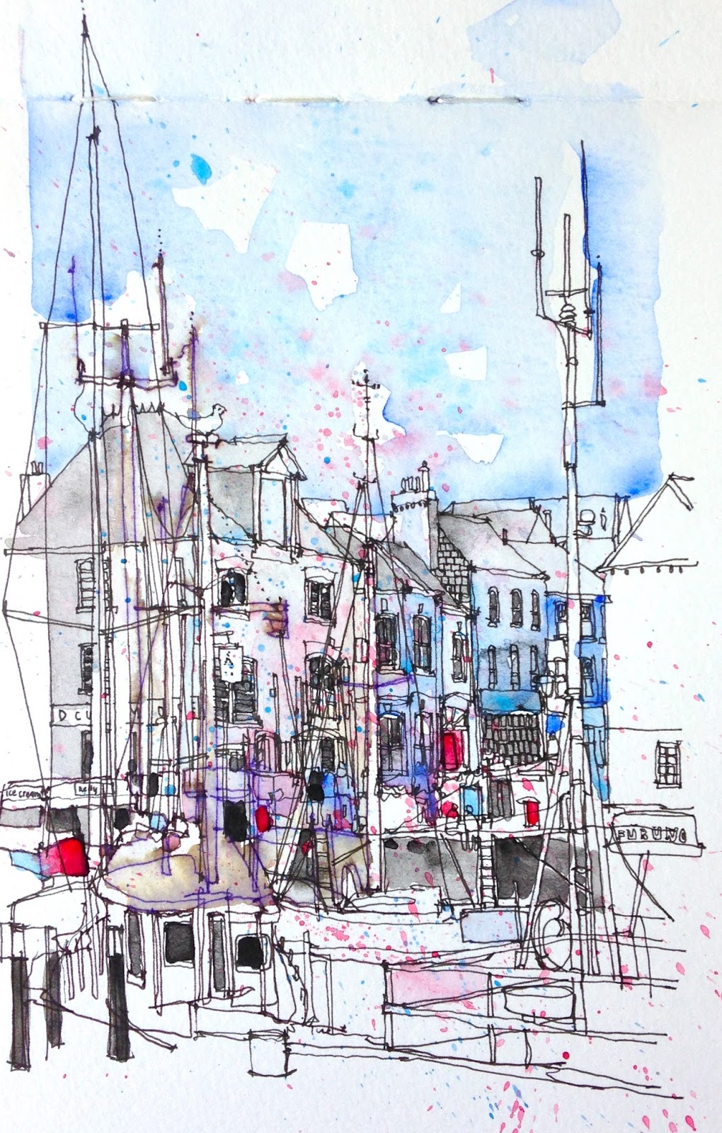 Simone Ridyard : Cornish sketches