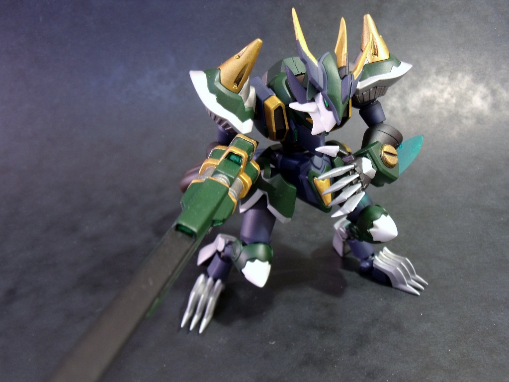 Ryc03's Toy Cabinets: Bandai 012 LBX Fenrir Model Kit Review