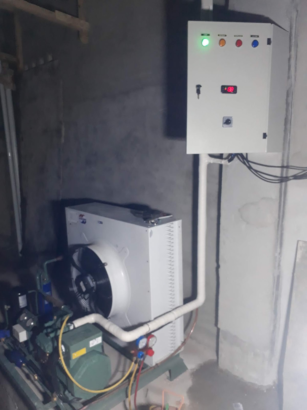 Service Chiller, Cold Storage, Cold Room, AC Padang: START UP COLD STORAGE