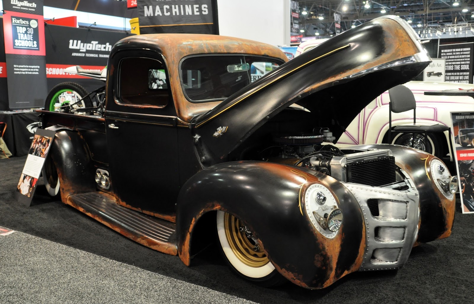 Just A Car Guy: Wyo Tech and Brian Fuller teamed up on this 40 Ford ...