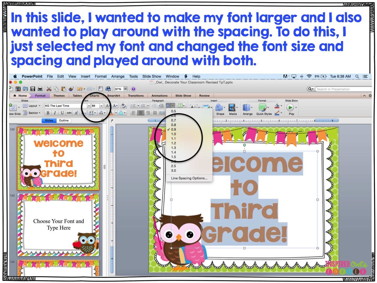 iTeach Third: Customizing Editable PowerPoint Files