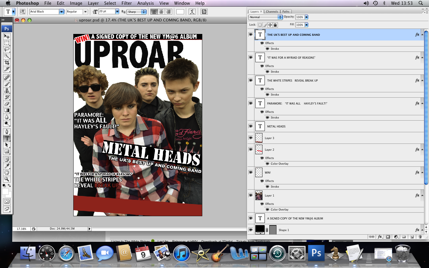 AS Media Studies G321 - Foundation Portfolio: Masthead Design