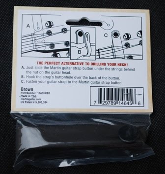 Rex and the Bass: Martin Strap Button