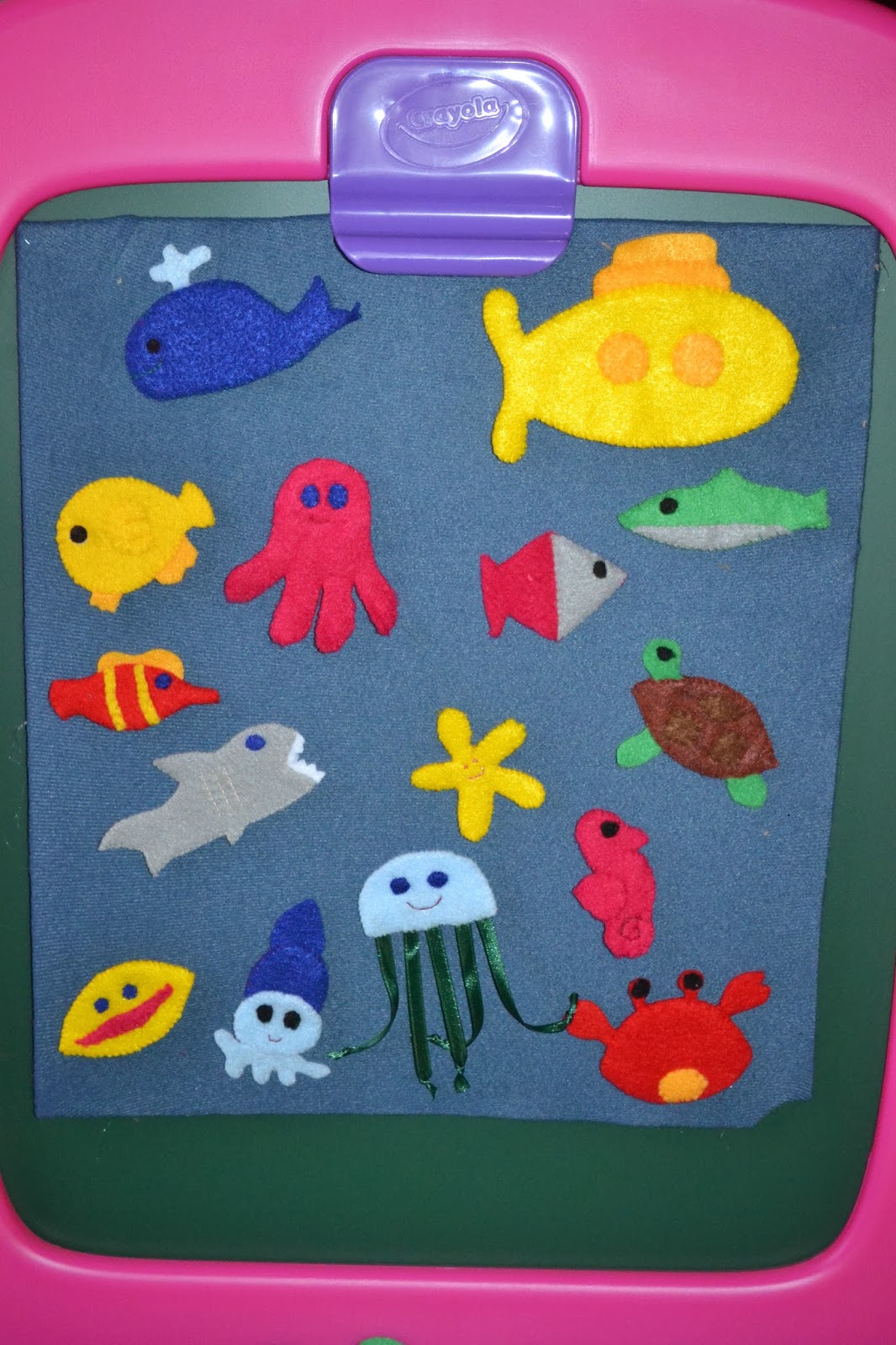 Atot's Crafts: Under the Sea Felt Board