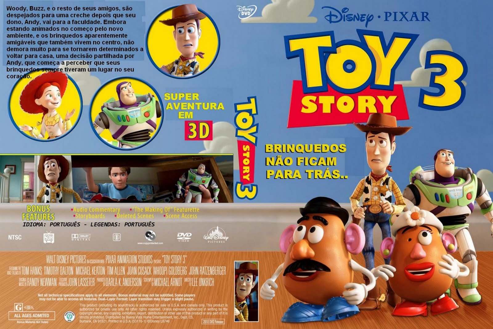 Mundo Capas: TOY STORY 3