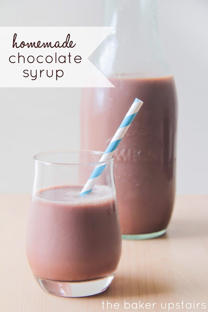 homemade chocolate syrup - The Baker Upstairs