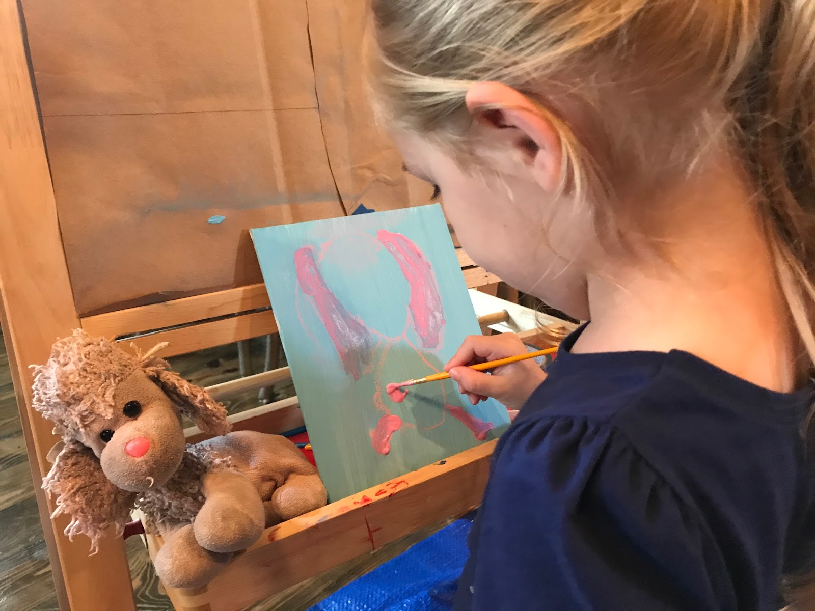 Painting Pepette – Tidbits and Tutus