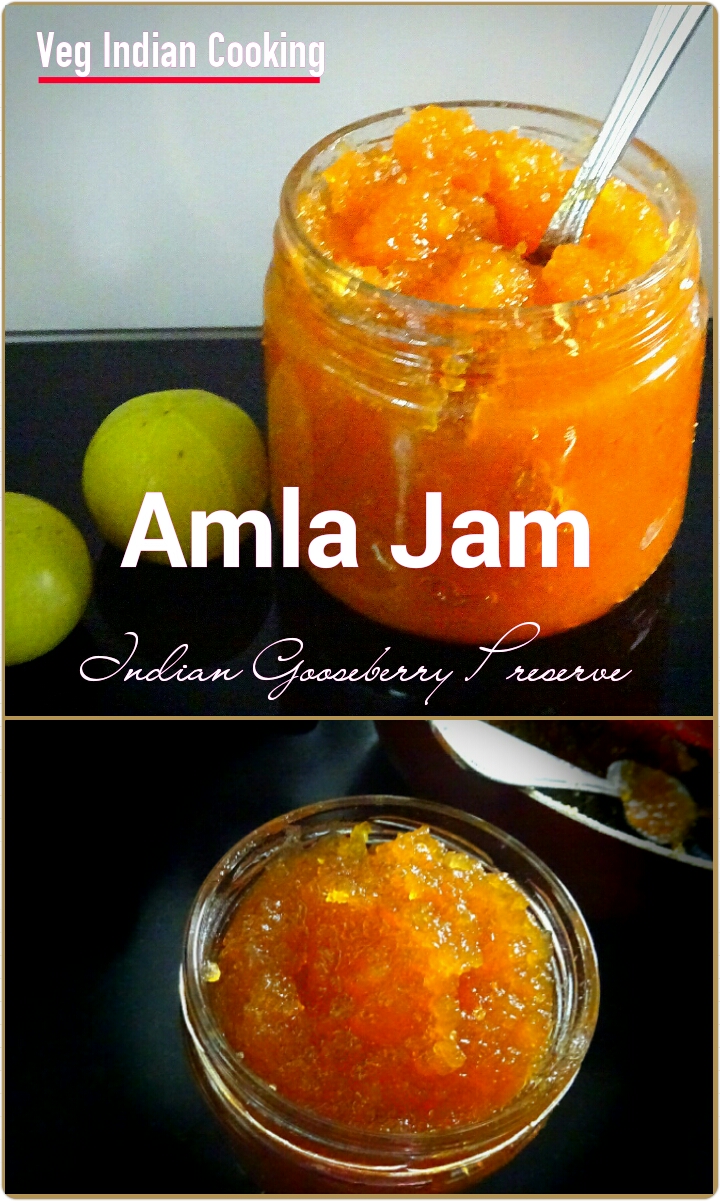 Veg Indian Cooking: Amla jam (Indian Gooseberry Jam)