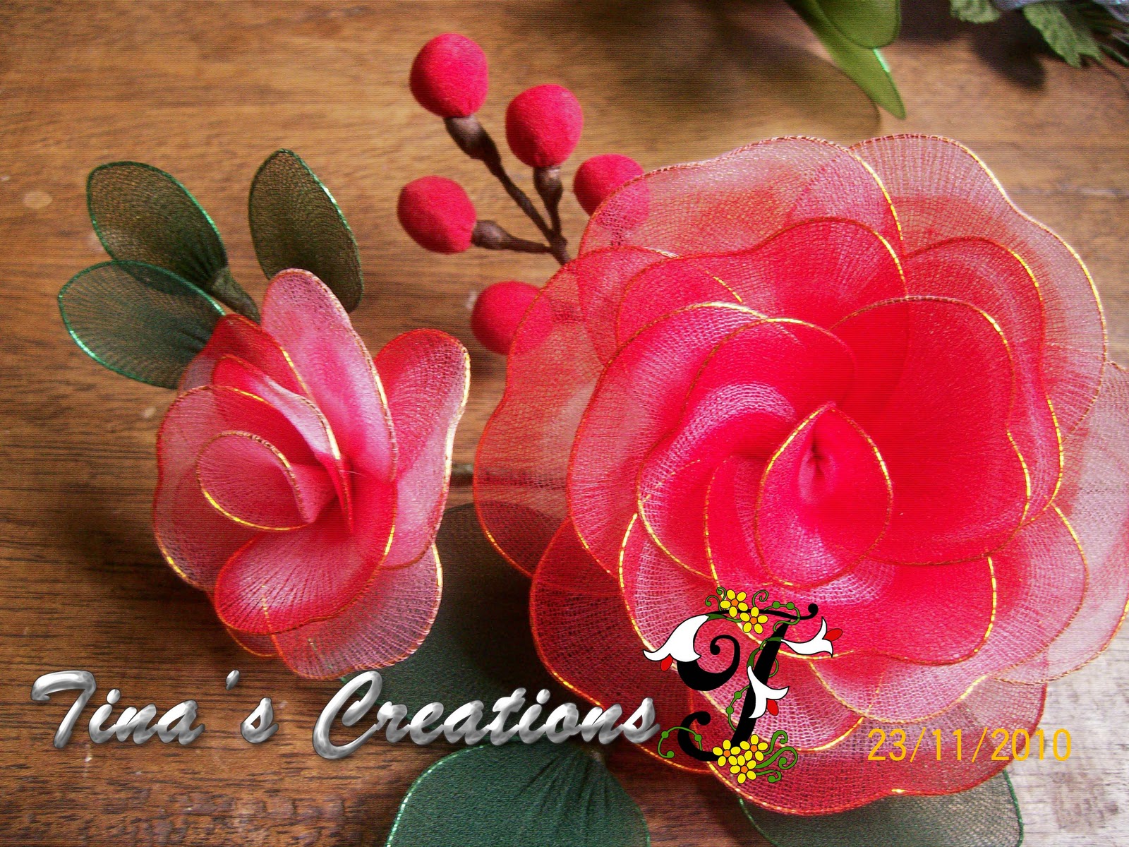 Tinas Creations: Stocking flower Arrangements