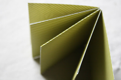 The Creative Place: DIY :: Mini Album from One Sheet of Paper