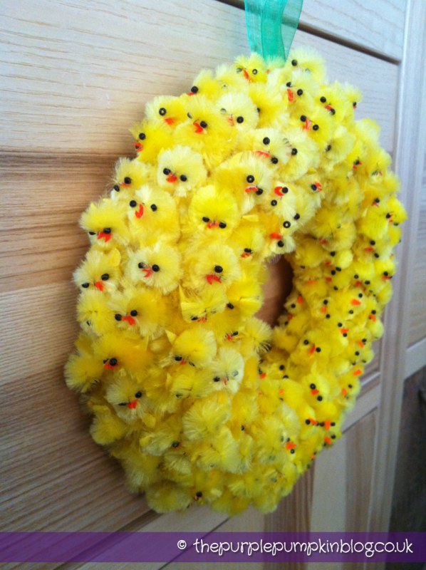 Easter Chick Wreath