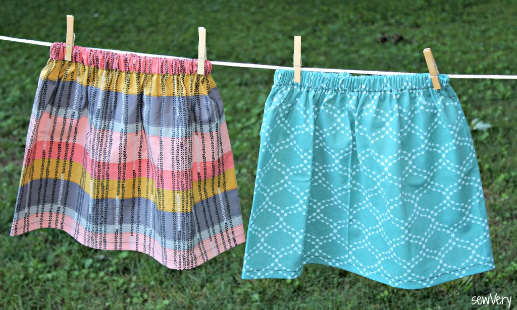 sewVery: sewVery Simple One Seam Skirt Tutorial