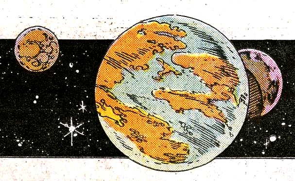 COMIC BOOK FAN AND LOVER: TOP 10: PLANETAS FICTICIOS EN EL UNIVERSO DC