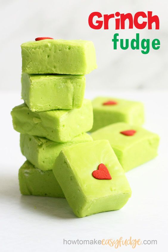 GRINCH FUDGE - Healthy Therapy Massage