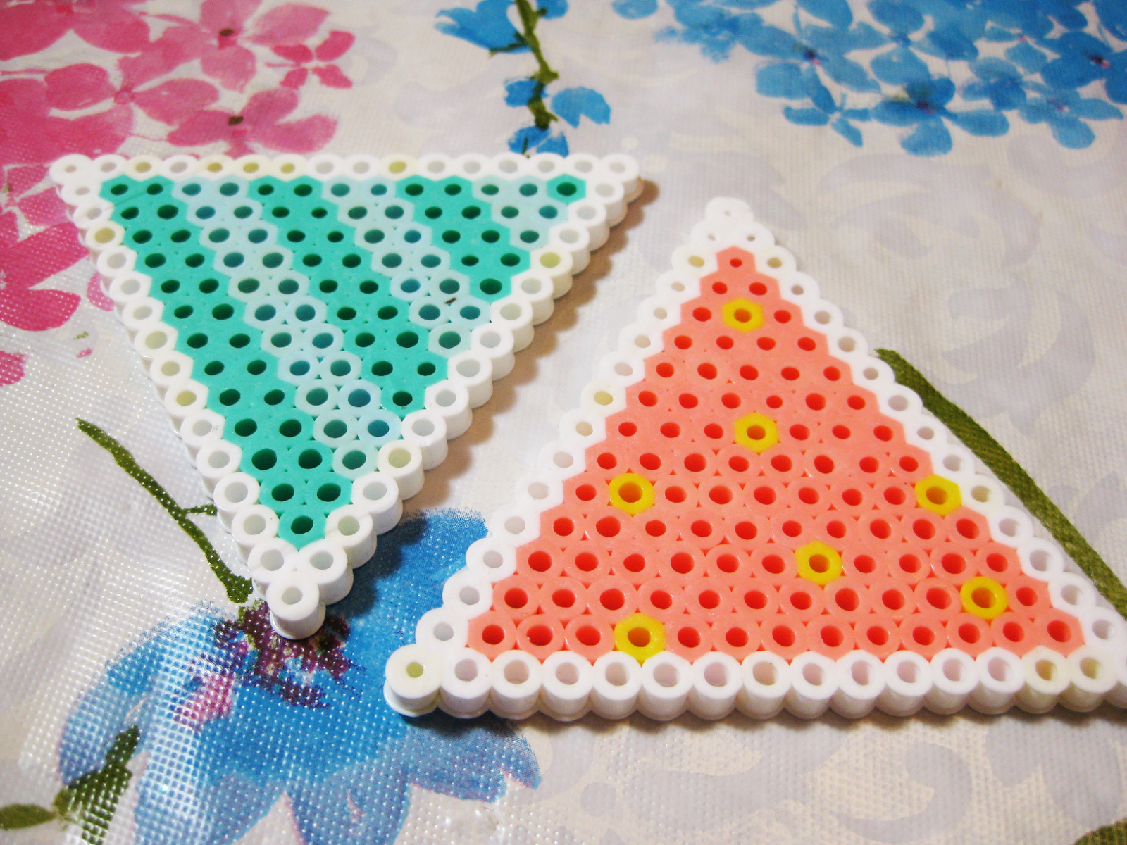 Pink Lemonade Love: DIY Perler Bead Bunting