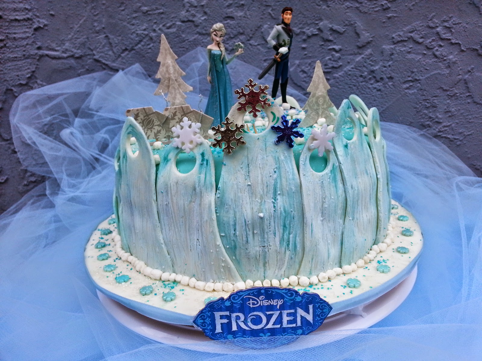 Nana's Theme Party: "Disney Frozen Cake Themed".