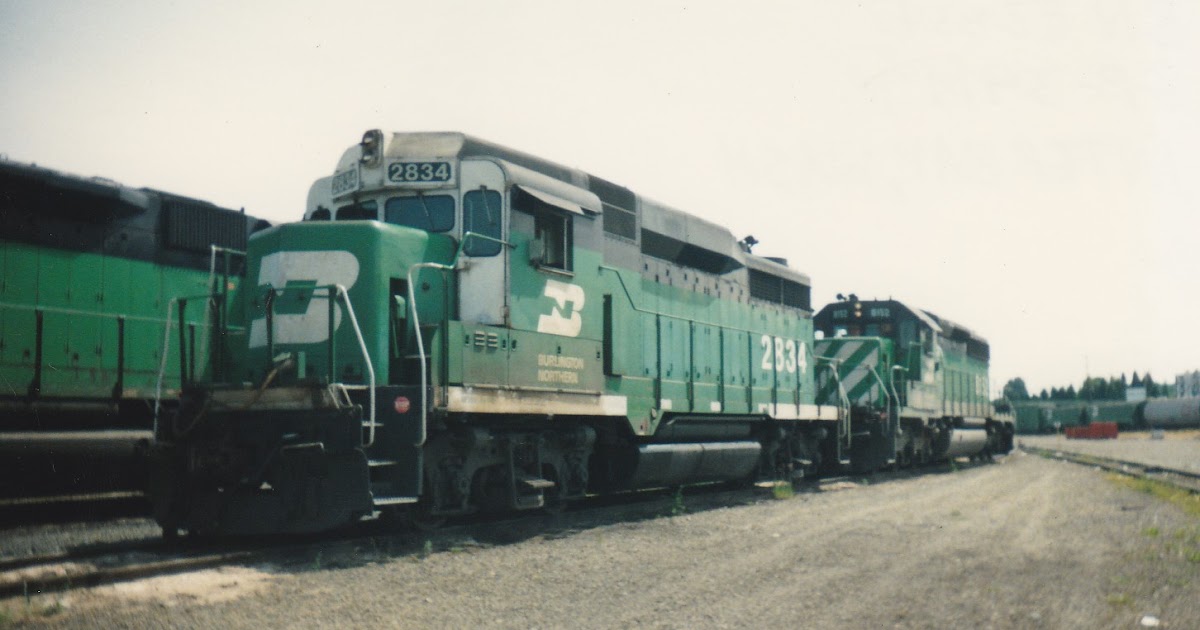 TrainPages: Railfanning at Interbay Yard in Seattle in 1994