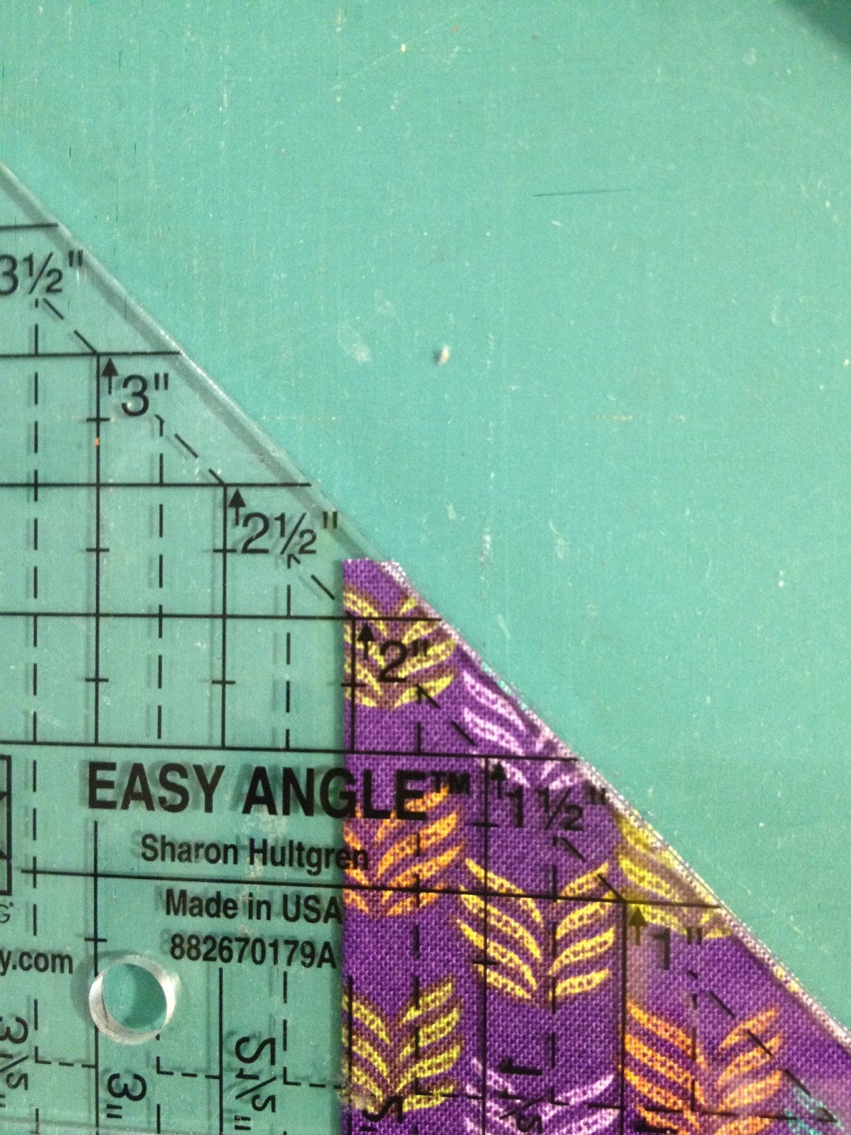 Quilt as you go using free motion quilting: Use the Companion Angle ...
