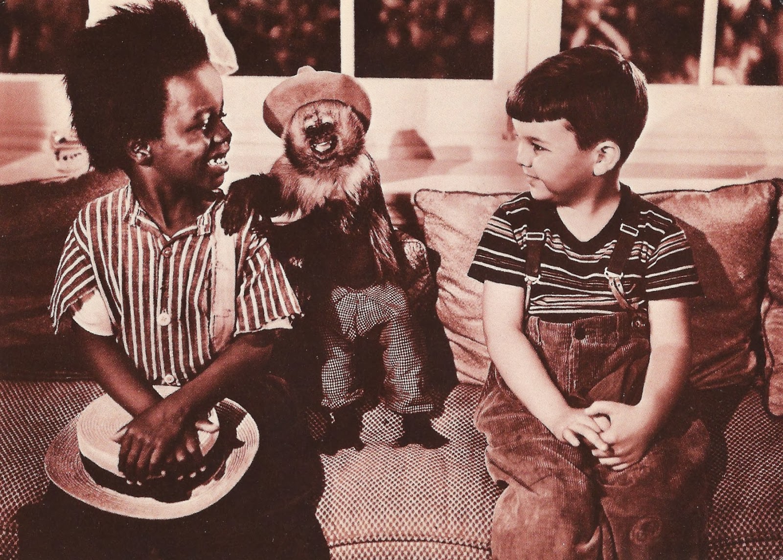 My Favorite Animal Postcards: A Monkey from the TV show Our Gang ...