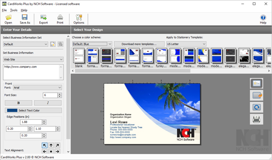 Create and Design a Professional Business Card | Do More With Software