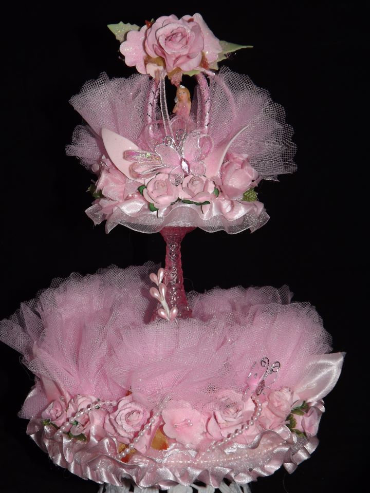 Hannah's and Mia's Little Secrets: Pretty in Pink 2 floor Cake Topper