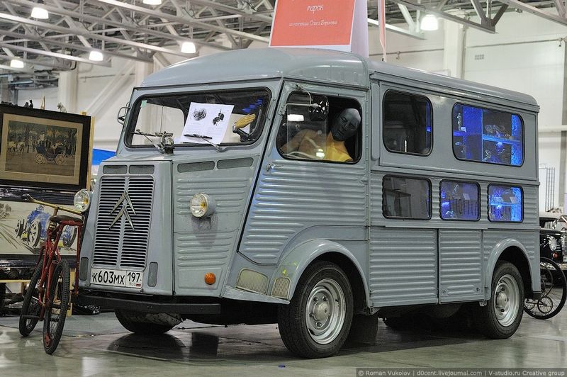 transpress nz: 1950 Citroen HV Microbus